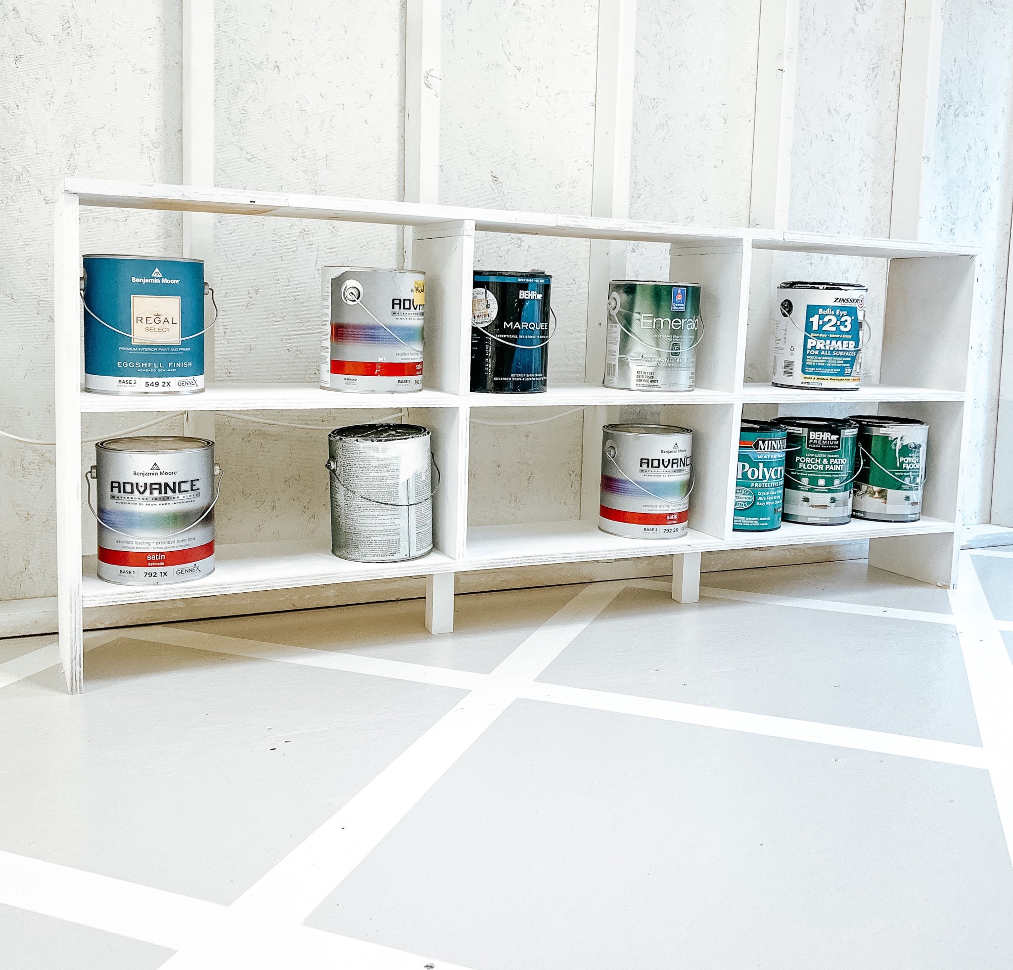 Easy Paint Can Storage | One Room Challenge Week 5 – With Love, Mercedes