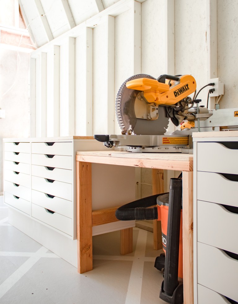 How to Build a Workbench from IKEA Drawers – With Love, Mercedes