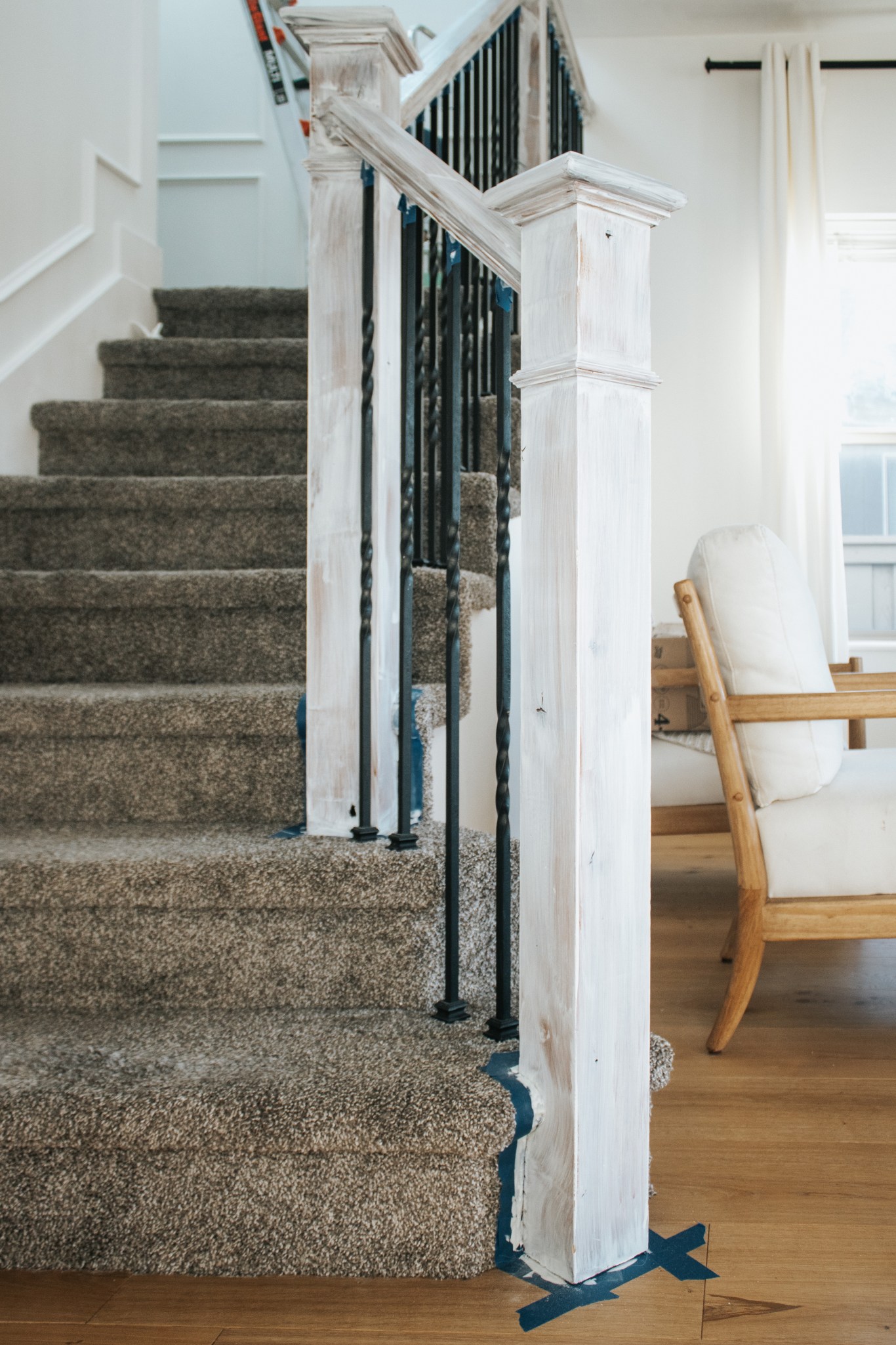 How I Painted my Banister – With Love, Mercedes