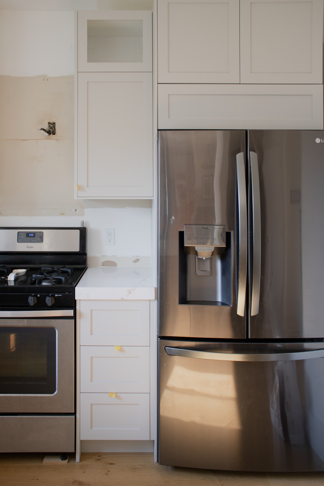 Dressing Up Our IKEA Cabinets with Nieu Cabinet Doors : My Experience ...