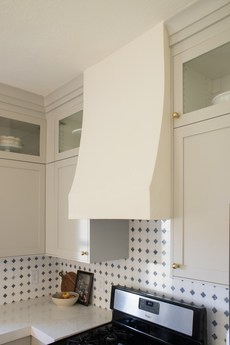 All About Our Venetian Plaster Hood Vent and How We Built It – With ...