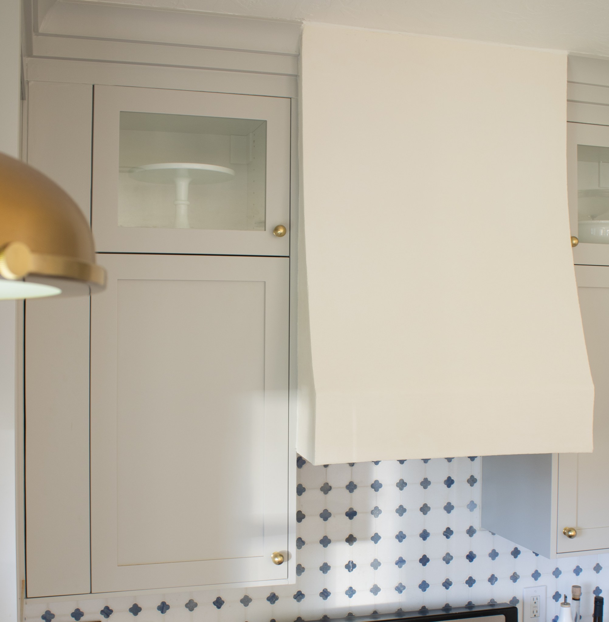 All About Our Venetian Plaster Hood Vent and How We Built It – With ...