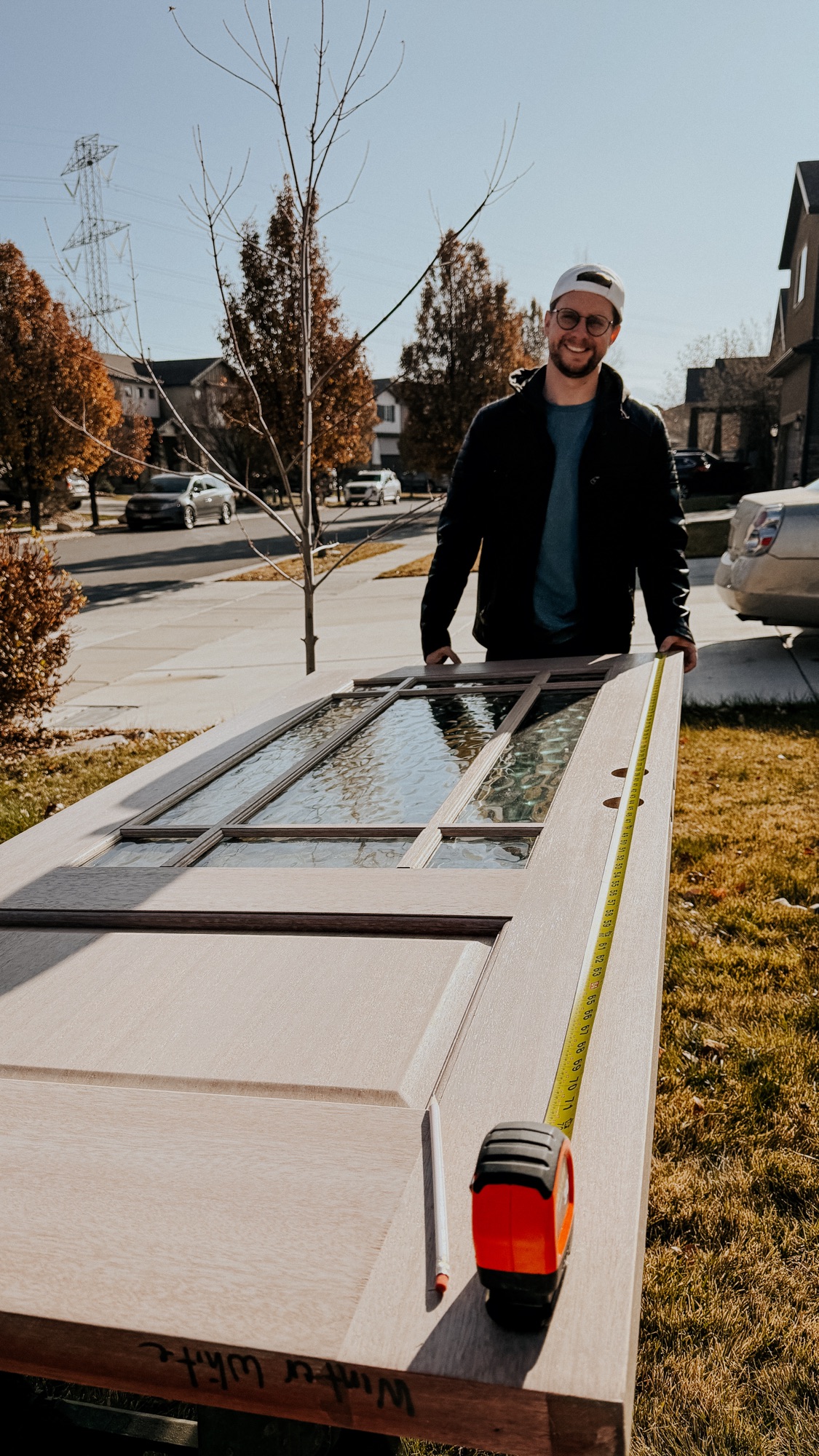Installing a New Front Door with Knockety – With Love, Mercedes