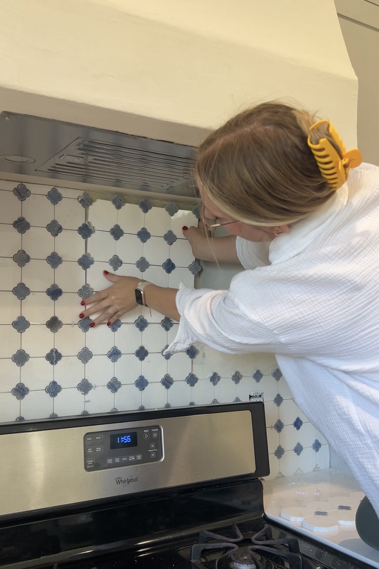 How I DIYed our Marble Backsplash – With Love, Mercedes