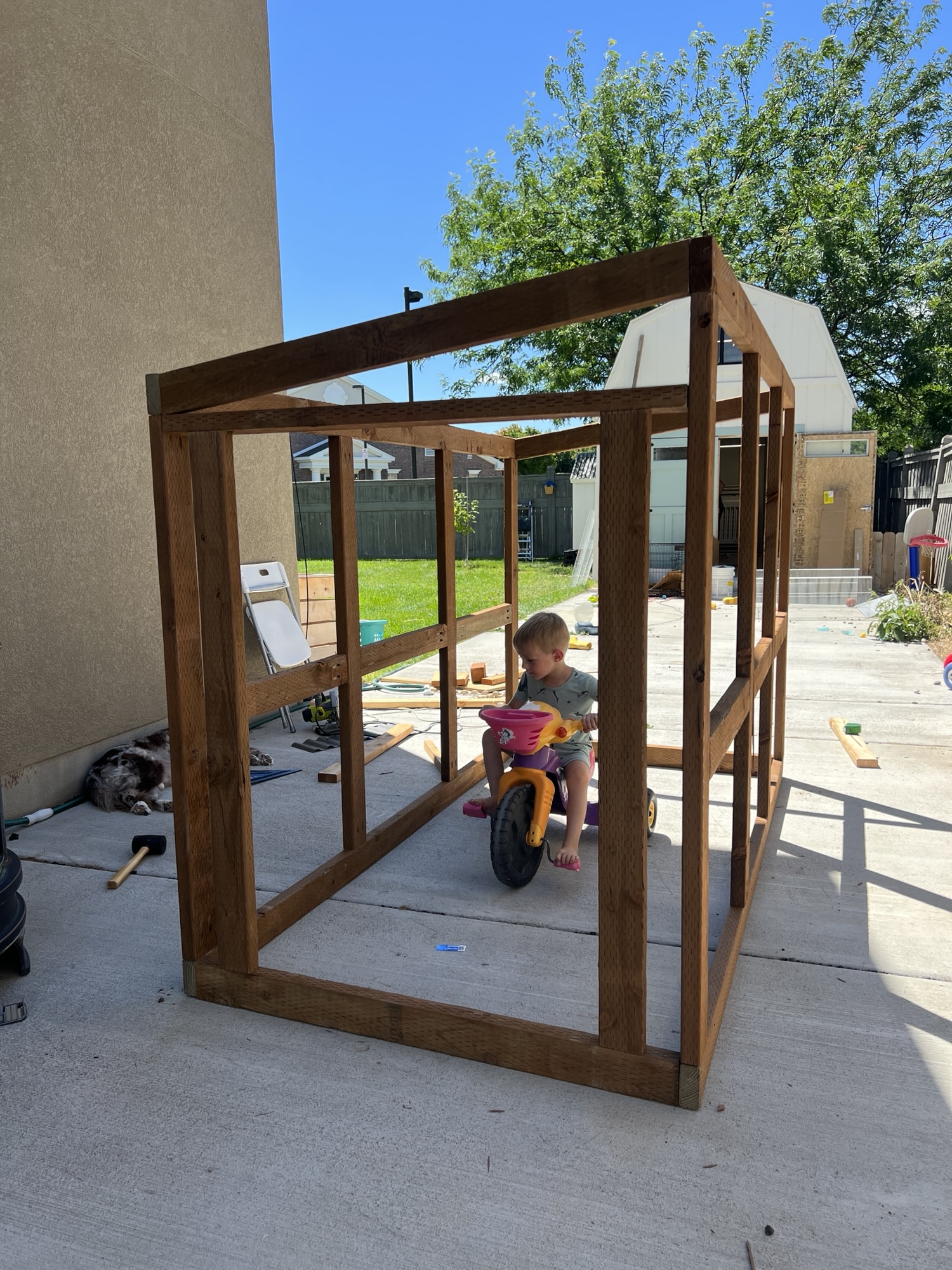 How To Build A Chicken Run – With Love, Mercedes