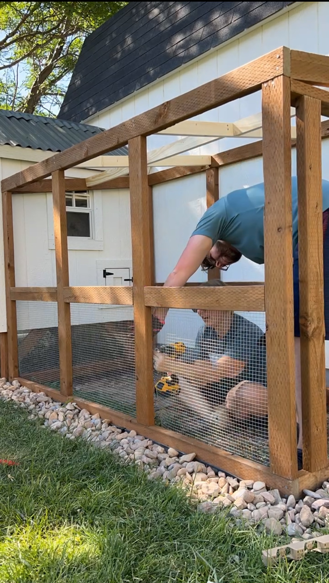 How To Build A Chicken Run – With Love, Mercedes